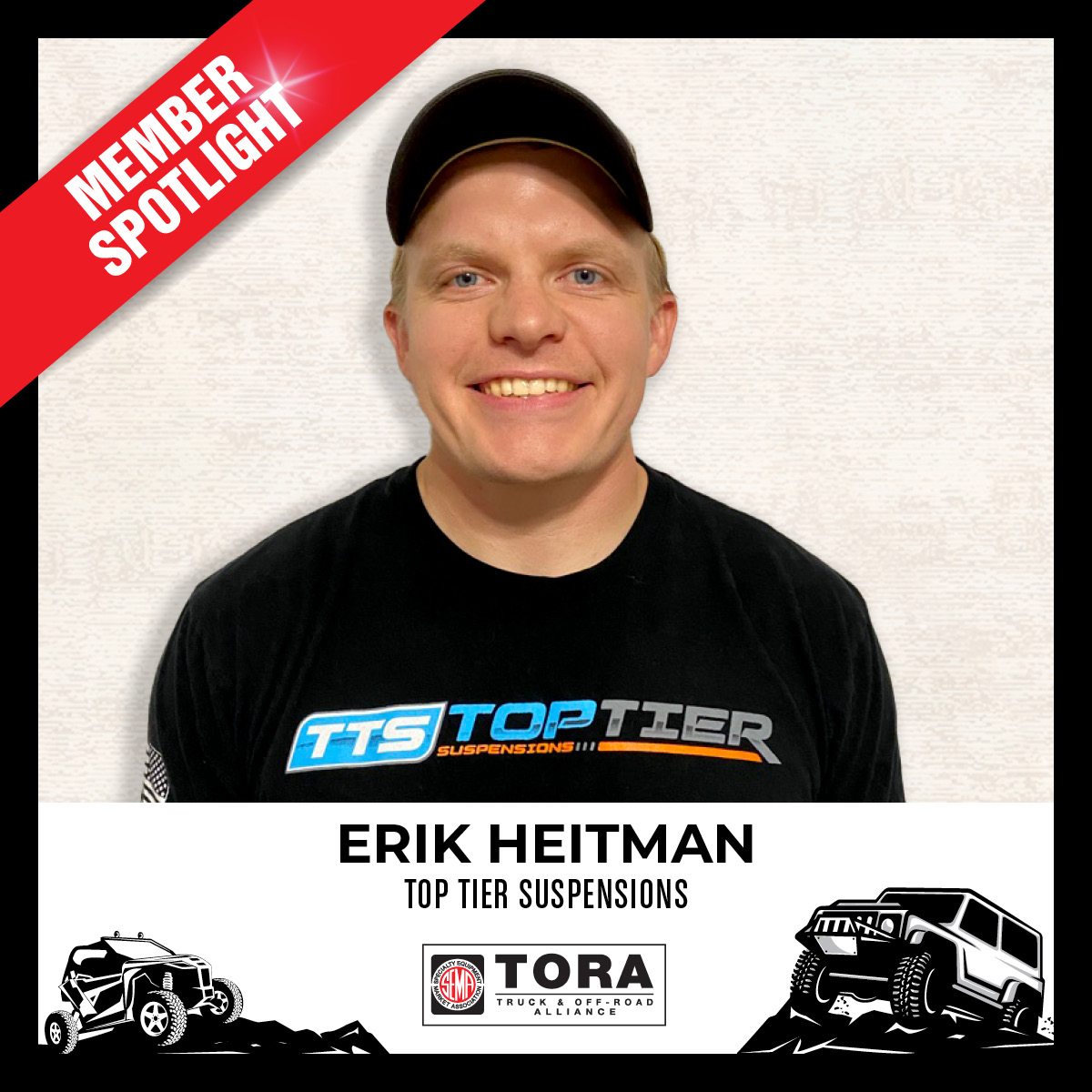 TORA Member Spotlight: Erik Heitman of Top Tier Suspensions | Specialty ...