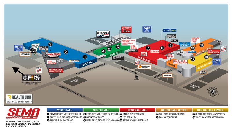 Start Your 2023 SEMA Show Planning Here | 12VoltNews.com